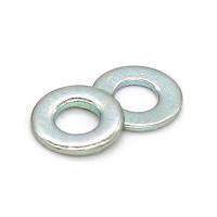 China Hardware Assorted Ring Custom Copper Carbon Steel Zinc Colored Metal Flat Round Washer for sale