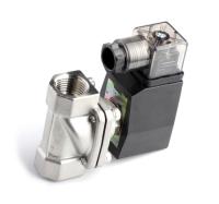 China Stainless Steel DN25 1 Inch Direct Acting Normally Closed Solenoid Valve 0-10 Bar for sale