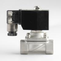 China Stainless Steel DN25 1 Inch Direct Acting Normally Closed Solenoid Valve 0-10 Bar for sale