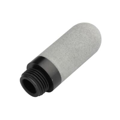 China PSE-15 HDPE Plastic Filter Muffler Breather Quick Connect Coupling 0-10bar 40μm for sale