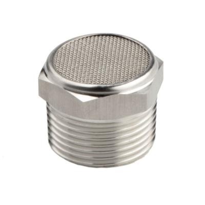 China Flat Silencer Ssv Air Stainless Steel Pneumatic Muffler Filter for sale