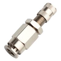 China 1/4'' Schrader Air Inflation Valve With Push To Connect for sale