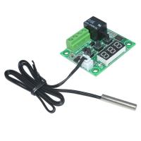 China W1209 DC 12V Red LED W1209 Digital Thermostat Temperature Control Thermometer Module + NTC Waterproof Sensor Wire for sale