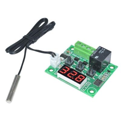 China W1209 DC 12V Red LED W1209 Digital Thermostat Temperature Control Thermometer Module + NTC Waterproof Sensor Wire for sale