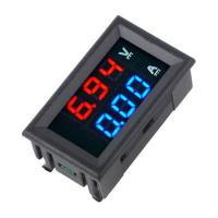 China DC 12V 0.56 Inch Mini Digital Voltmeter Ammeter 100V 10A Dual LED Display Panel Meter for sale