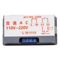 China AC110V - 220V LED Dual Display Delay Timer Relay Module 0 - 999 Hours for sale