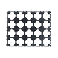 China 4x5 Cell Space Holder 18650 Lithium Battery Plastic Rack Batteries Radiating Shell Pack 100% for sale