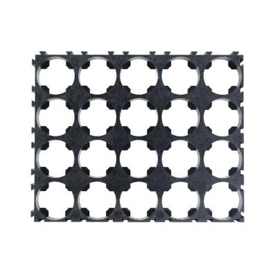 China 4x5 Cell Space Holder 18650 Lithium Battery Plastic Rack Batteries Radiating Shell Pack 100% for sale