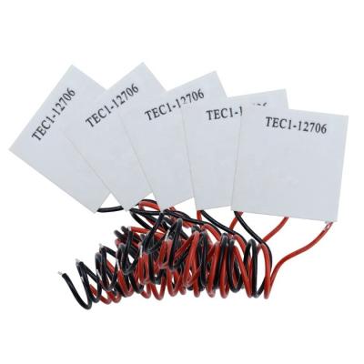 China TEC1-12706 Thermoelectric Cooler Peltier Module 12V 6A 60W 40x40x3.6mm for sale