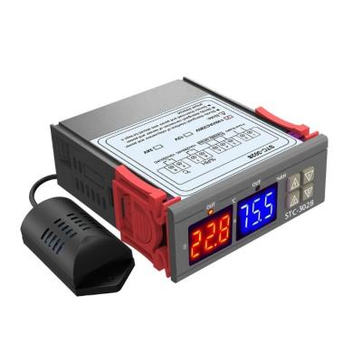 China STC-3028 Dual LED Digital Panel Meters Thermoregulator Thermometer Hygrometer for sale