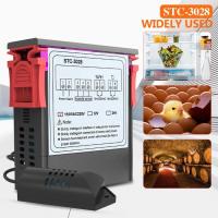 China STC-3028 Dual LED Digital Panel Meters Thermoregulator Thermometer Hygrometer for sale