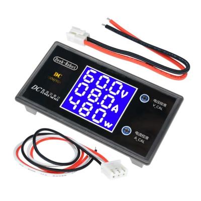 China Dc 0-100v 10a 1000w Lcd Digital Voltmeter Ammeter Wattmeter for sale