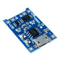 China Micro USB 5V 1A 18650 TC4056A Lithium Battery Charging Board Replace TP4056 for sale