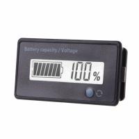 China 7-100V Lead Acid Lithium Battery Capacity Indicator Voltmeter 12V 24V 48V Car Motorcycle for sale