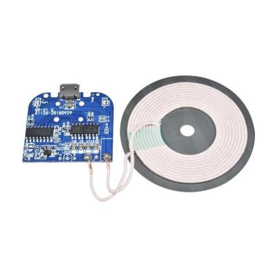 China Wireless Charger PCBA Circuit Board Receiver DIY With Coil Charging Module for sale