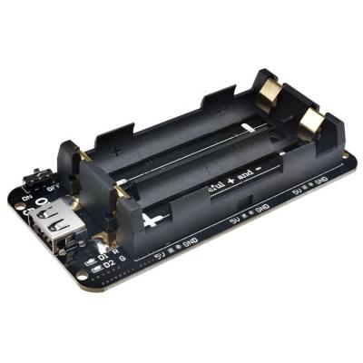 China Dual 18650 Lithium Battery Shield V8 Micro Usb Battery Charging Module 3V1A 5V 3A for sale