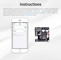 China Bluetooth 5.0 MP3 Decoder Board Lossless Decoding Audio Receiver Wireless Stereo With Battery Charging For Car Speaker for sale