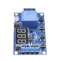 China Digital LED Trigger Delay Cycle Timer Control Switch Relay Module 5V 30V for sale