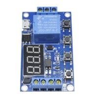 China Digital LED Trigger Delay Cycle Timer Control Switch Relay Module 5V 30V for sale