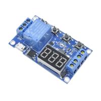 China Digital LED Trigger Delay Cycle Timer Control Switch Relay Module 5V 30V for sale
