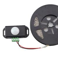 China DC 12V 24V 8A PIR Motion Sensor Switch for LED Strip Light Automatic Infrared Detector for sale