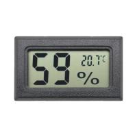 China Black Mini Digital Lcd Thermometer Hygrometer Indoor Convenient Temperature Sensor Humidity Meter Instrument for sale