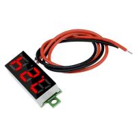 China 0.28 Inch 2.5v-30v Mini Digital Voltmeter Red Led Display 2 Wires for sale