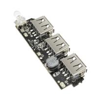 China 3 USB Power Bank Battery Charger Module Circuit Board Step Up Boost DIY 5V 2.1A for sale