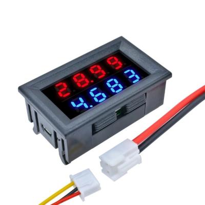China 10a Voltage Current Meter Power Supply Red Blue Led Dual Display for sale
