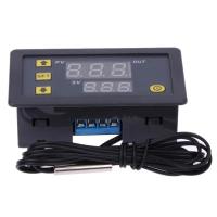 China W3230 DC 24V 20A Digital Temperature Controller -55 to 120°C Red Blue LED Thermostat for sale