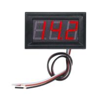 China 0.56 Inch Mini Red LED DC Voltmeter 3 Wire 4.5V-30V Digital Voltage Panel Meter for sale