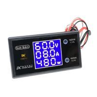 China Lcd Digital Panel Meters Voltmeter Ammeter Dc 50v 5a 100v 10a Voltage Current Power Meter for sale
