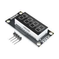 China TM1637 4 Digit 0.36 Inch Red LED Display Module 7 Segment Decimal Clock for Arduino for sale