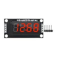 China TM1637 4 Digit 0.36 Inch Red LED Display Module 7 Segment Decimal Clock for Arduino for sale
