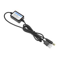 China USB 5V to 9V 12V 1A Power Boost Cable 2.1x5.5mm DC Plug 1.3m Length for sale