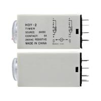 China H3Y-2 Time Delay Relay DC 24V 0-30 Second Countdown Timer 8 Pin DPDT for sale