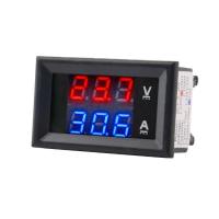 China DC 0-100V 0-10A Digital Voltmeter Ammeter 12V 24V 36V 48V Voltage Current Meter Tester for sale