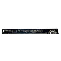 China 25cm 10 Inch Multifunctional PCB Ruler Measuring Tool for Resistor Capacitor Chip IC Engineering for sale
