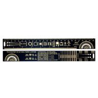 China 25cm 10 Inch Multifunctional PCB Ruler Measuring Tool for Resistor Capacitor Chip IC Engineering for sale