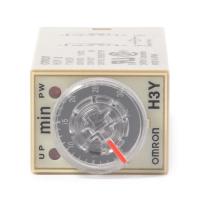 China H3Y-2 220V AC 8P Dpdt Timer Relay 0-30 Minutes Timing Delay Range With Base for sale