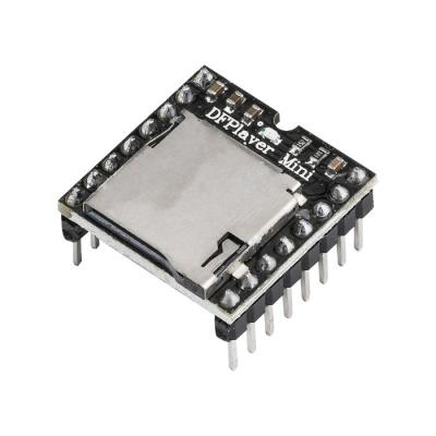 China DFPlayer Mini MP3 Player Module Voice Decode Board For Arduino Supported TF Card U-Disk IO / Serial Port / AD for sale