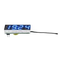China DS3231SN Digital Clock Module 3 in 1 Time Thermometer Voltmeter Green LED Display 5-30V DC for sale
