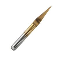 China Carbide 10 Degree 0.1mm Pcb Engraving Bits For Cnc Router for sale