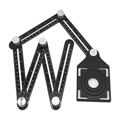 China 6-Sided Angle Measurement Tool Tile Hole Locator for sale