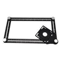 China 6-Sided Angle Measurement Tool Tile Hole Locator for sale