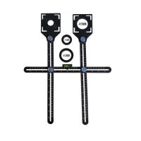 China 6-Sided Angle Measurement Tool Tile Hole Locator for sale