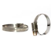 China German Type Worm Drive Bridge Loaded Clamp Strong Torque Hose Clamp for sale
