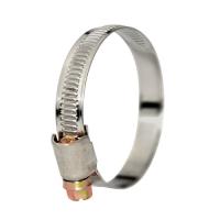 China German Type Worm Drive Bridge Loaded Clamp Strong Torque Hose Clamp for sale