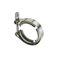 China Stainless Steel 304 Flange Turbo Exhaust Pipe V Band Hose Clamp 2.5 Inch for sale