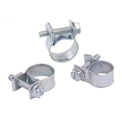 China Galvanized Iron MINI Hose Clamp for sale